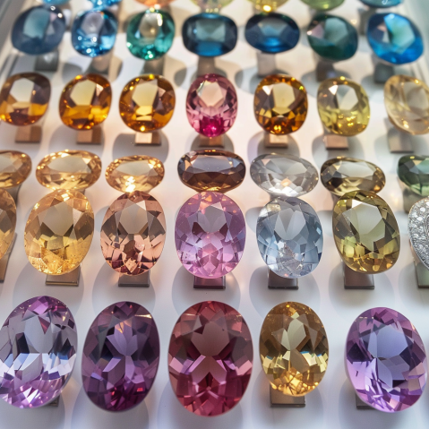 Color grading chart on Topaz - The Natural Gemstones Company | The ...